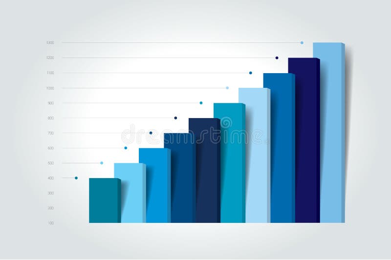Chart, Column Graph, Infographic Element Stock Vector - Illustration of ...