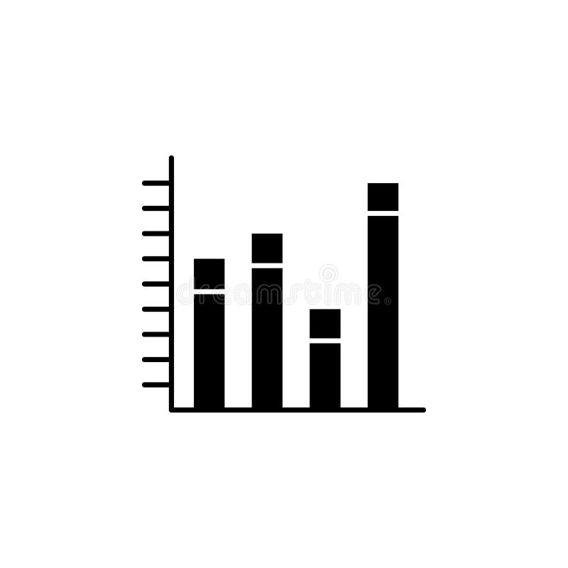 Chart Columns Icon. Element of Web Icon with One Color for Mobile ...