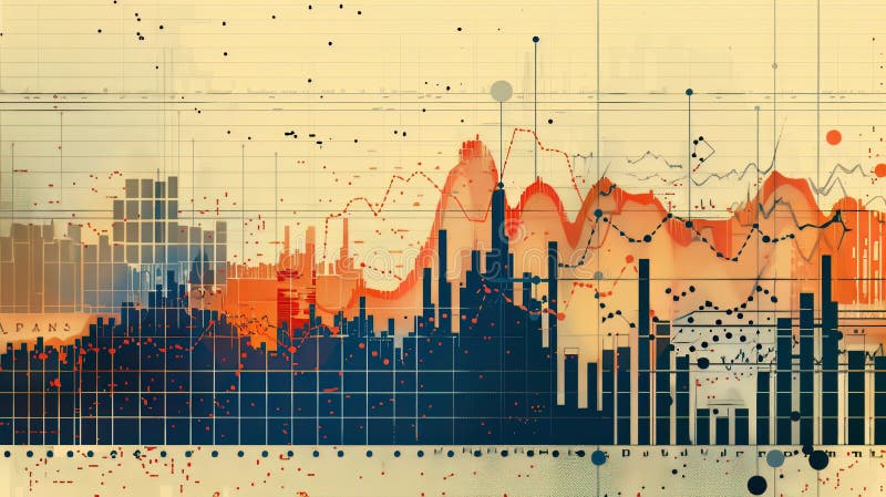 A Chart Comparing Historical and Current Market Data Highlighting ...