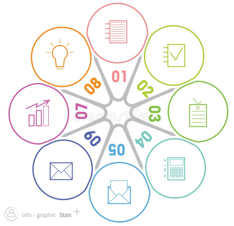 Chart Design stock vector. Illustration of peak, colors - 60659867