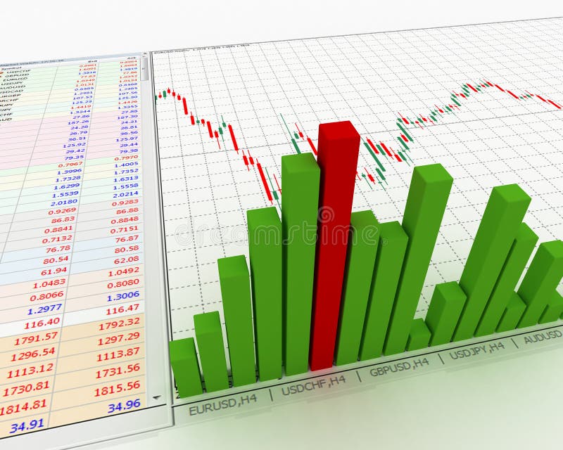 Chart, diagram stock illustration. Illustration of fall - 22136139