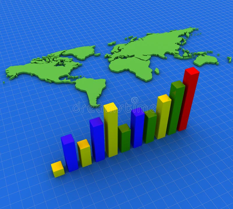 Chart, diagram stock illustration. Illustration of market - 22418650