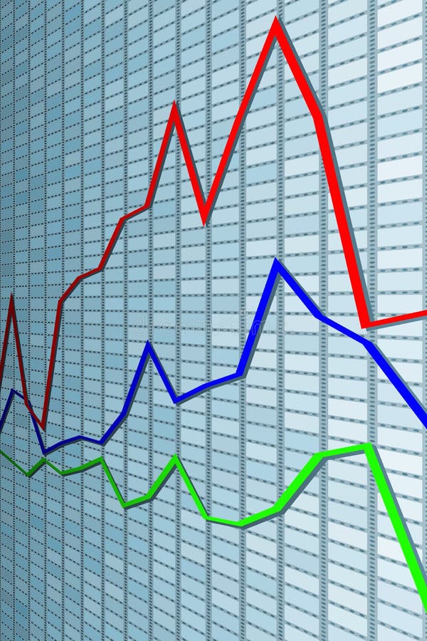 Chart Diagram stock vector. Illustration of green, chart - 8101245