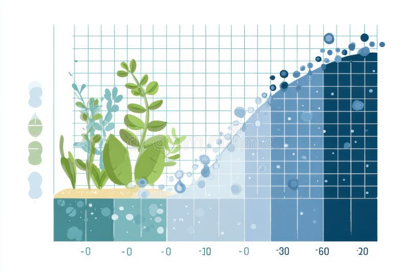 Chart Illustrating Hydration Levels and Kidney Efficiency Featuring ...