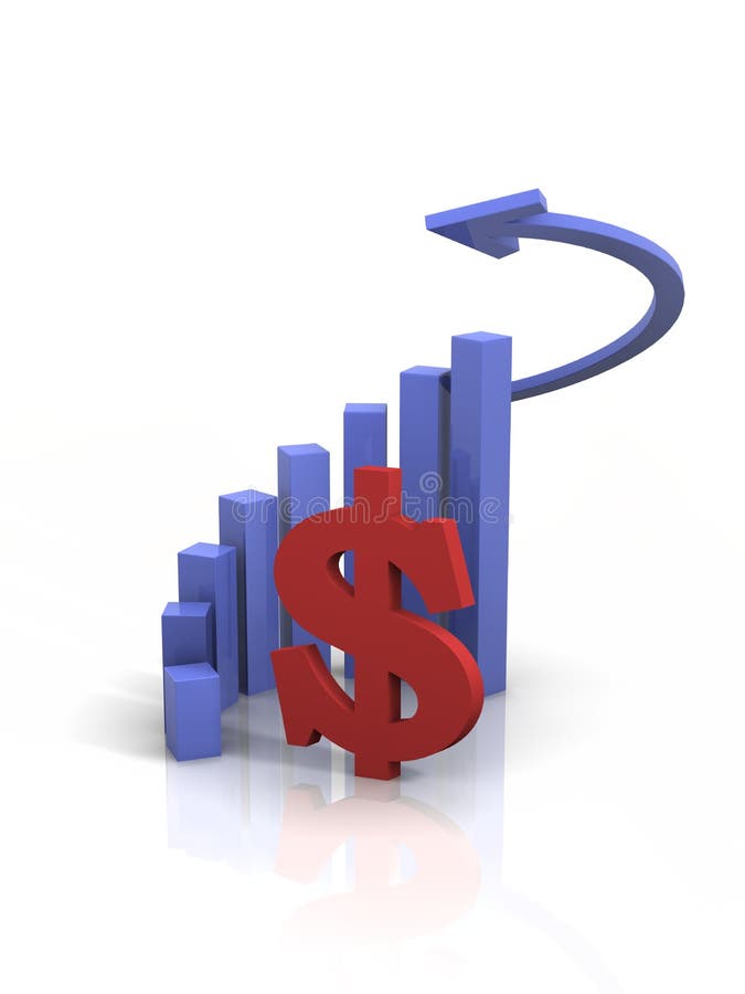 Chart With Dollar Picture. Image: 21020025