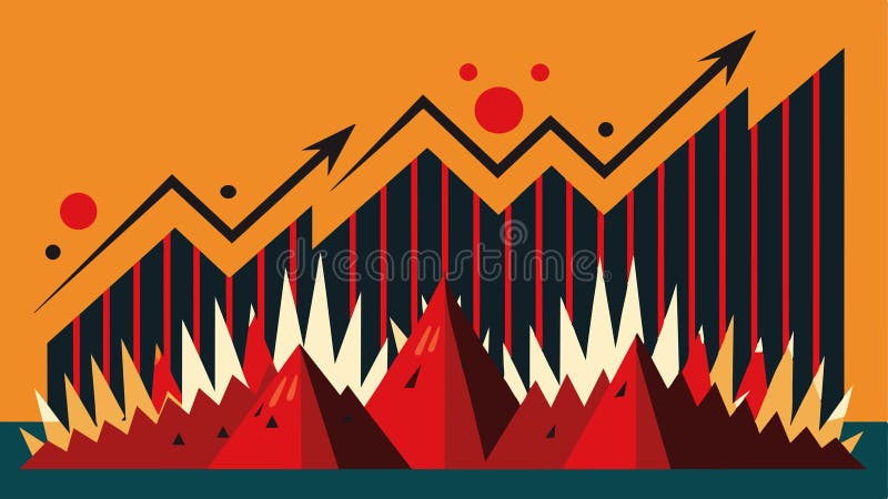The Chart is Filled with Sharp Spikes and Steep Inclines Reflecting the ...