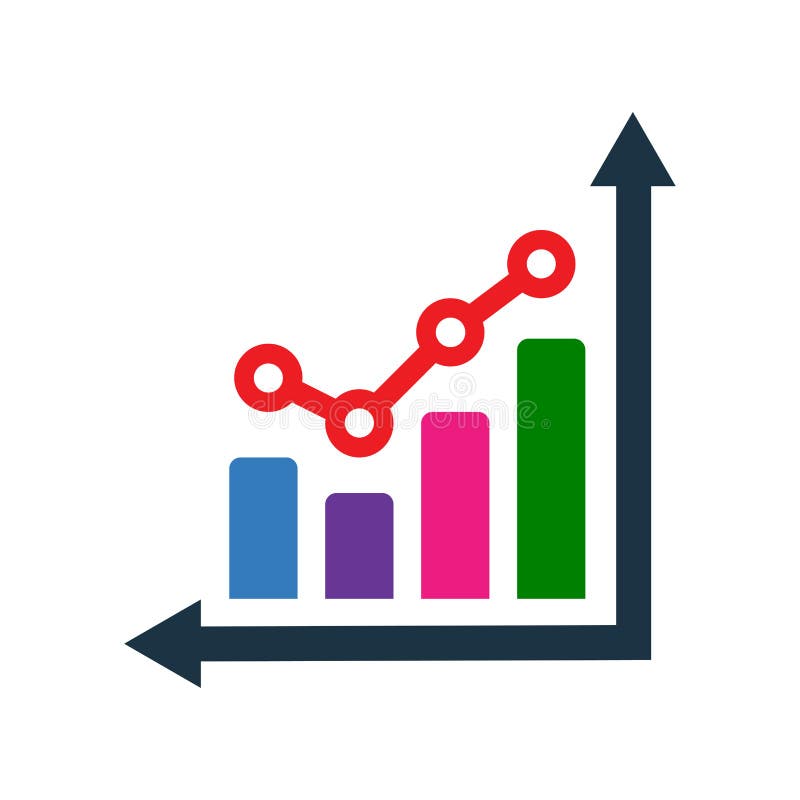 Chart, Graph, Growth, Analytics Icon. Editable Vector Graphics Stock ...