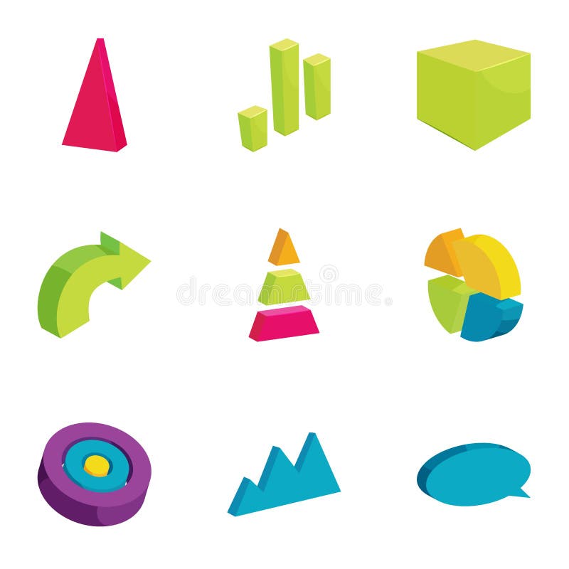Infographic Chart Types Icons Set, Simple Style Stock Vector ... Infographic Chart Types Icons Set, Simple Style Stock Vector ...