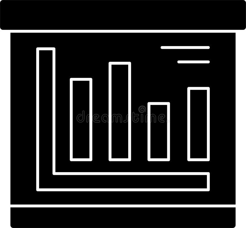 Chart Graph Vector Icon Design Stock Illustration - Illustration of ...