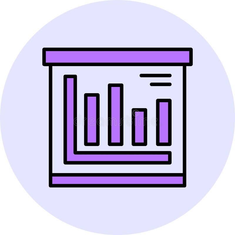 Chart Graph Vector Icon Design Stock Vector - Illustration of symbol ...