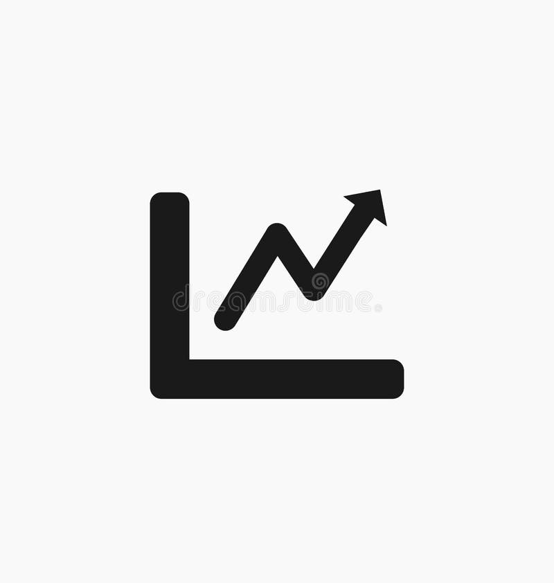 Chart Icon Bar Symbol for Web Site Design, Logo, App, UI. Vector Stock ...