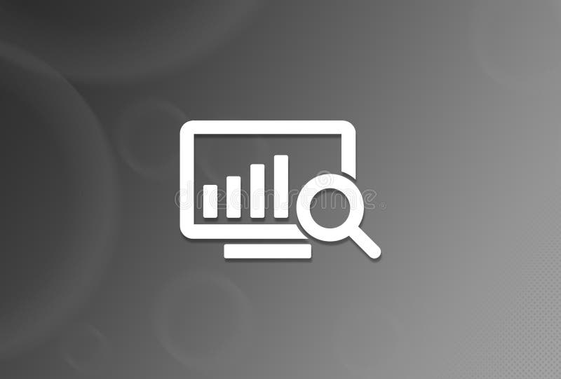 Chart icon stock illustration. Illustration of blue - 262112334