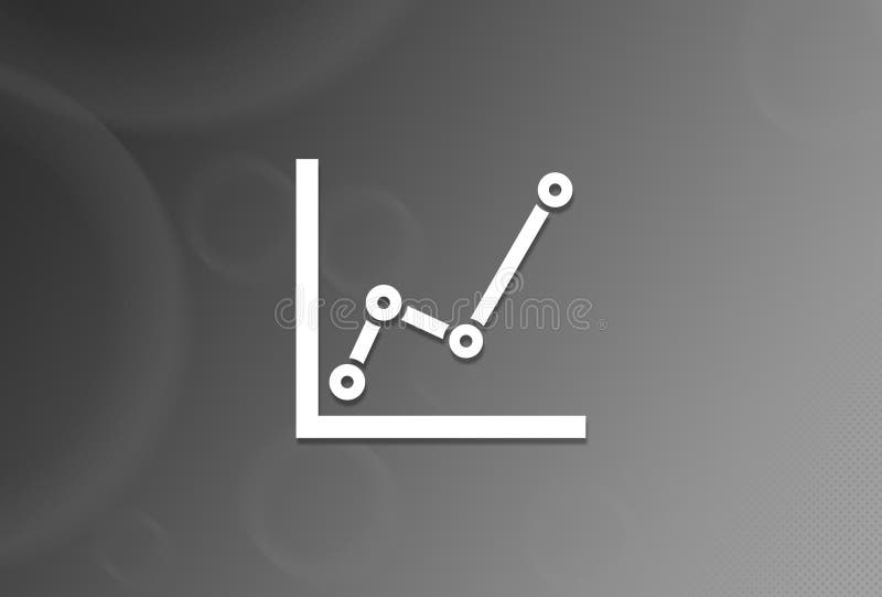 Chart icon stock illustration. Illustration of infographic - 262112396