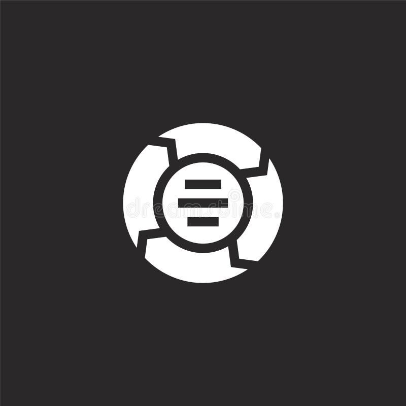 Chart Icon. Filled Chart Icon for Website Design and Mobile, App ...