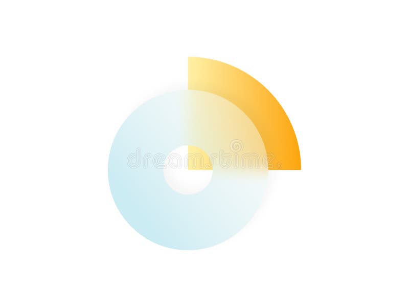 Chart Icon in Glassmorphism Style Stock Vector - Illustration of icon ...