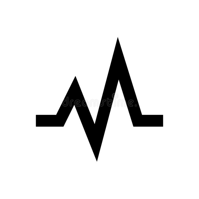 Chart Icon Symbol Vector Image Isolated on the White Background Stock ...