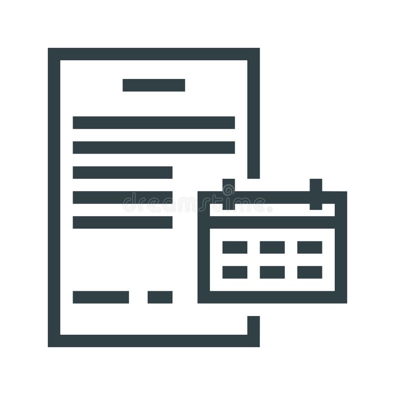 Chart Icon Symbol Vector Image Isolated on the White Background Stock ...