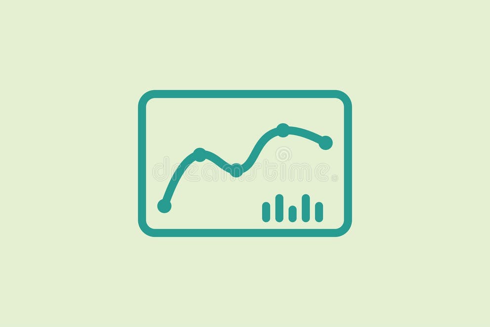 Chart Icon. Icon Related To UI Elements. Suitable for Web Site, App, User Interfaces,element ...