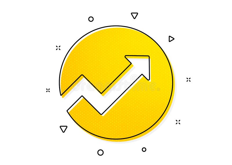 Chart Icon. Report Graph in Circle Sign. Vector Stock Vector ...