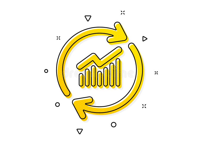 Chart Icon. Update Report Graph Sign. Vector Stock Vector ... Chart Icon. Update Report Graph Sign. Vector Stock Vector ...