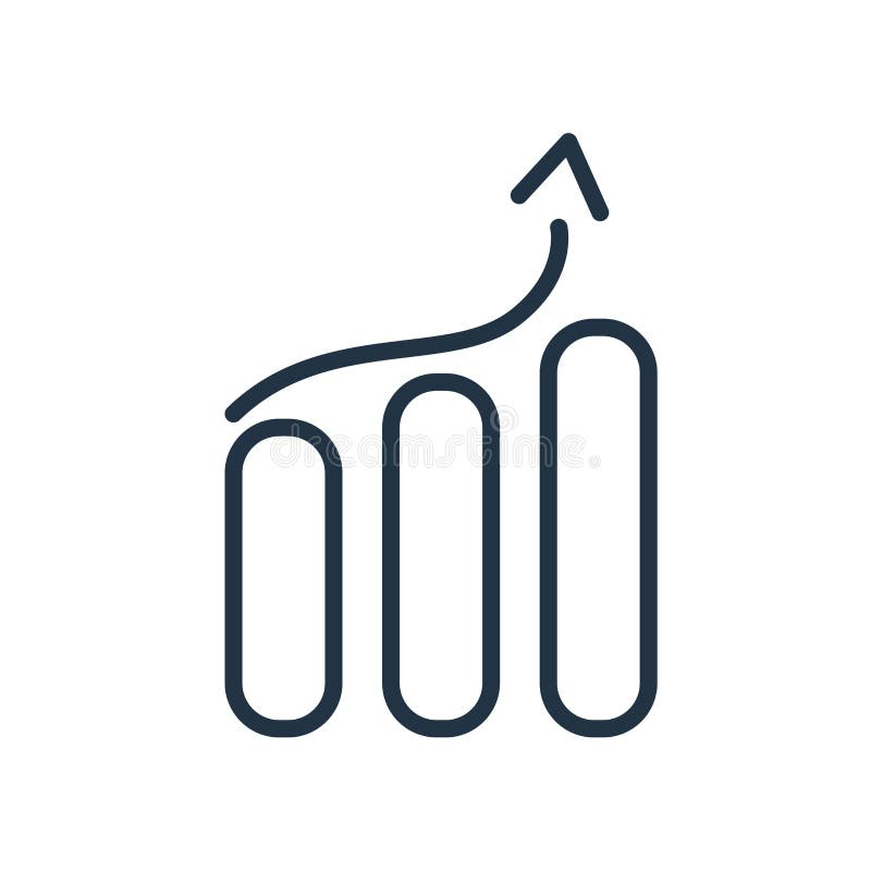 Chart Icon Vector Isolated on White Background, Chart Sign Stock Vector ... Chart Icon Vector Isolated on White Background, Chart Sign Stock Vector ...