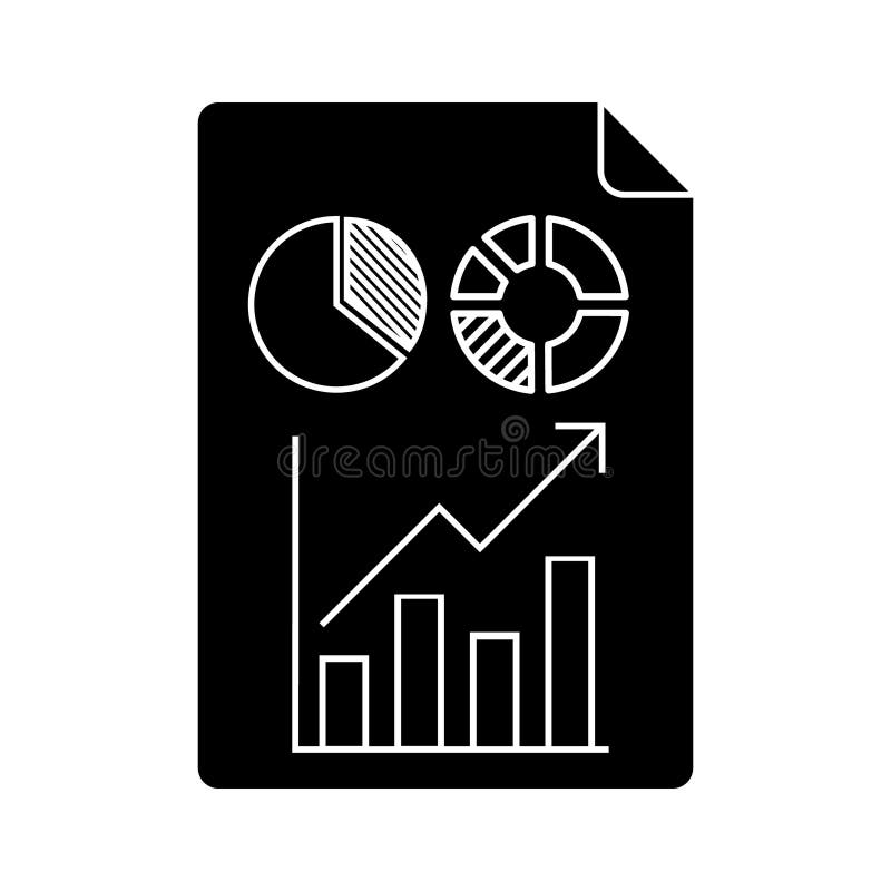 Chart Icon Vector. Schedule Illustration Sign. Diagram Symbol or Logo ...