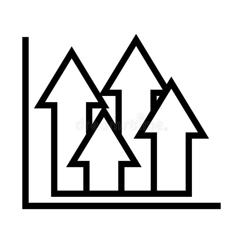 Chart Icon Vector. Schedule Illustration Sign. Diagram Symbol or Logo ...