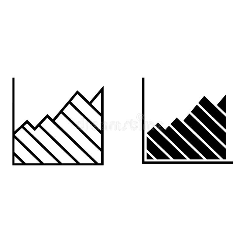 Chart Icon Vector Set. Schedule Illustration Sign Collection. Diagram ...