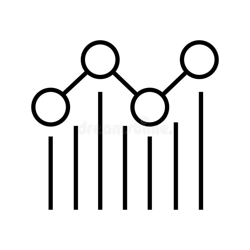 Chart Icon Vector Set. Schedule Illustration Sign Collection. Diagram ...