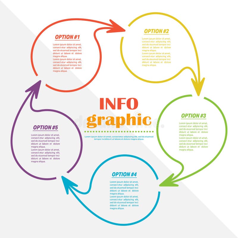 Chart for Infographics. Visual Description of the Process, Development ...