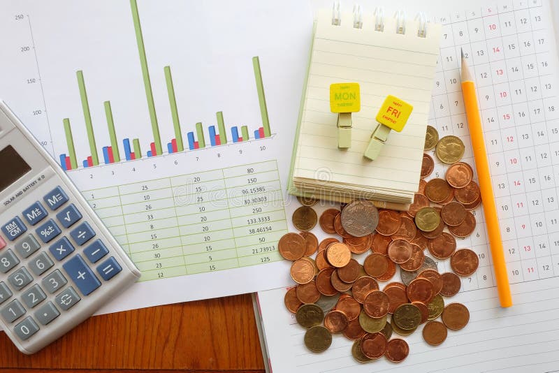 Chart and note book stock photo. Image of graph, coffee - 53365568