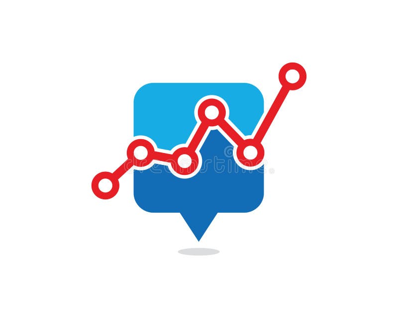 Chart Point Logo Template Design Vector, Emblem, Design Concept ...