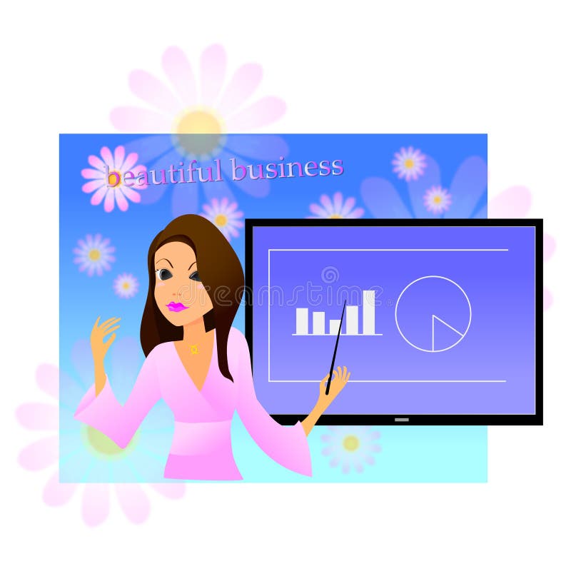 Chart presentation stock vector. Illustration of text - 11988741