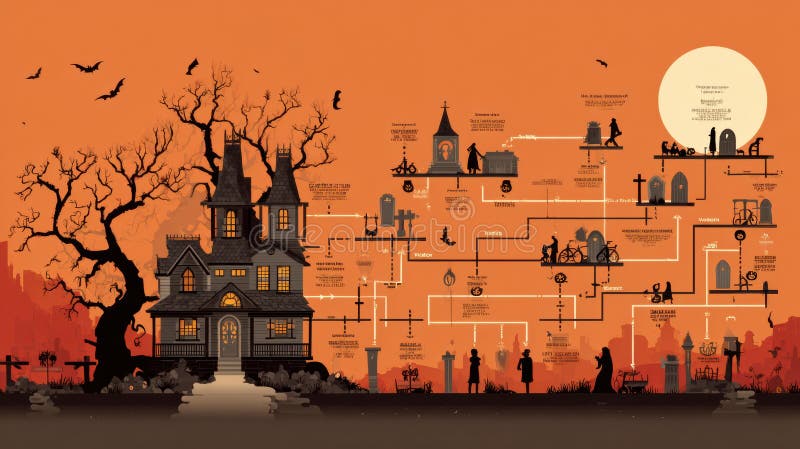 Safety Flowchart Designed for Halloween Events Illustrating Guidelines ...