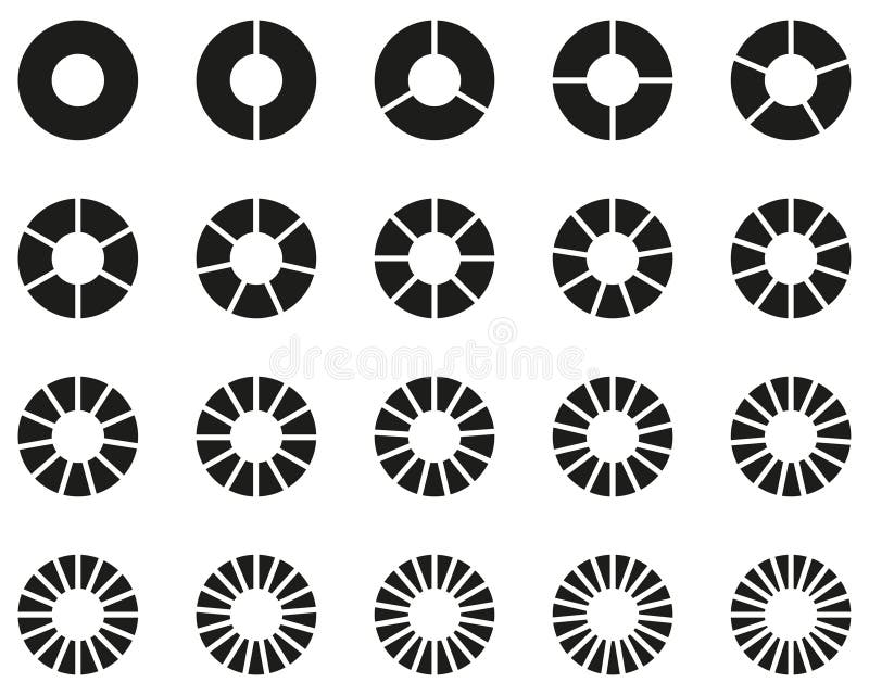 Pie Chart 4 Sections Stock Illustrations – 57 Pie Chart 4 Sections ...