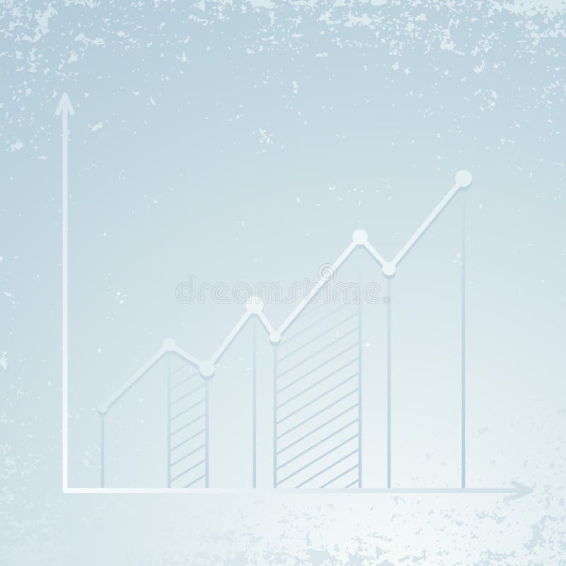 Chart Showing Growth - Infographics Template Stock Vector ...