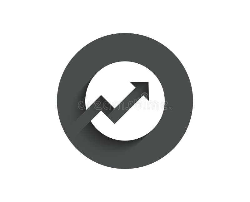 Chart Simple Icon. Report Graph in Circle Sign. Stock Vector ... Chart Simple Icon. Report Graph in Circle Sign. Stock Vector ...