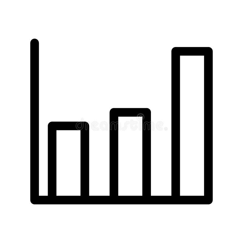 Chart Statistic Icon Vector Symbol Design Illustration Stock Vector ...