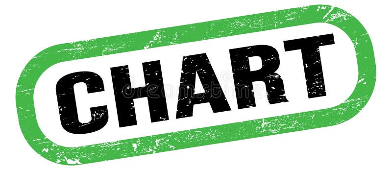 CHART, Text Written on Green-black Stamp Sign Stock Illustration ...