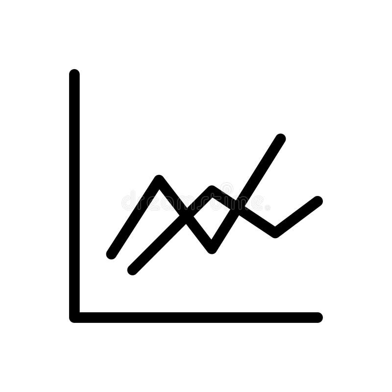 Chart stock vector. Illustration of graph, chart, line - 216206614