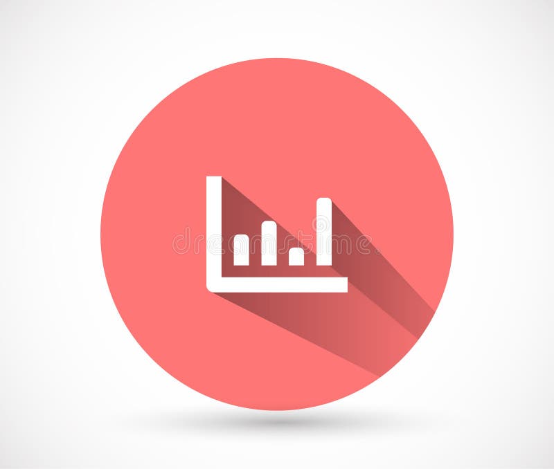 Chart Vector Icon , Lorem Ipsum Flat Design Stock Illustration ...