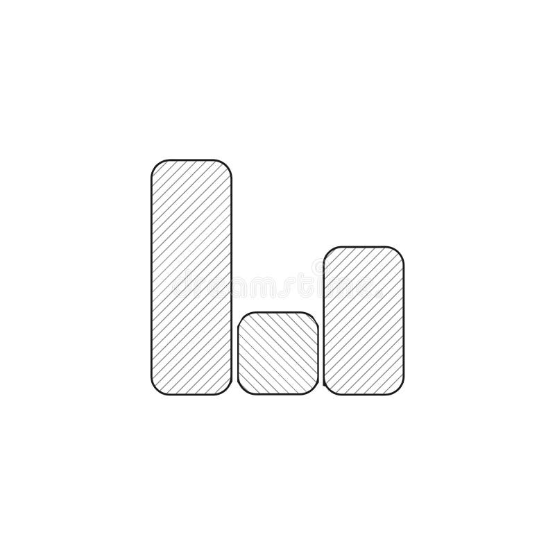 Chart Thin Line Icon. Chart Hand Drawn Thin Line Icon Stock Vector ...