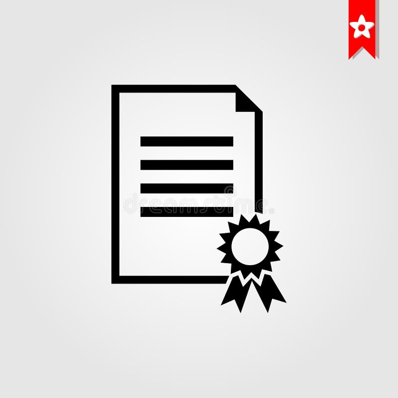 Charter Line Icon Flat Style Isolated on Background Stock Illustration ...