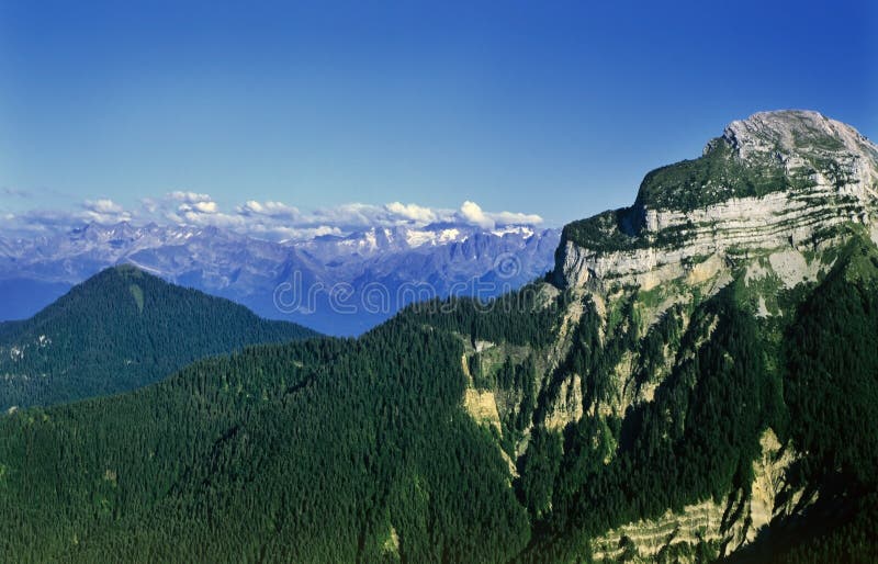 Chartreuse stock photo. Image of scenics, ridge, chamechaude - 22766942