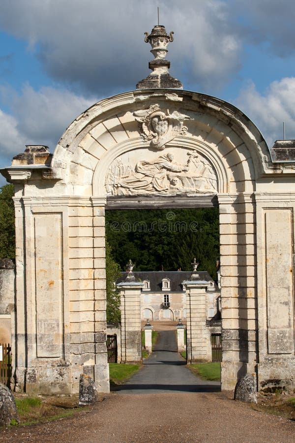 Chartreuse du Liget imagen de archivo. Imagen de iglesia - 40239697