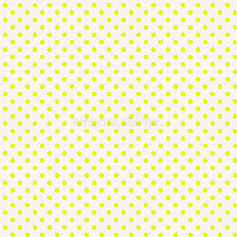 Chartreuse Polka Dot Pattern Stock Illustration - Illustration of ...
