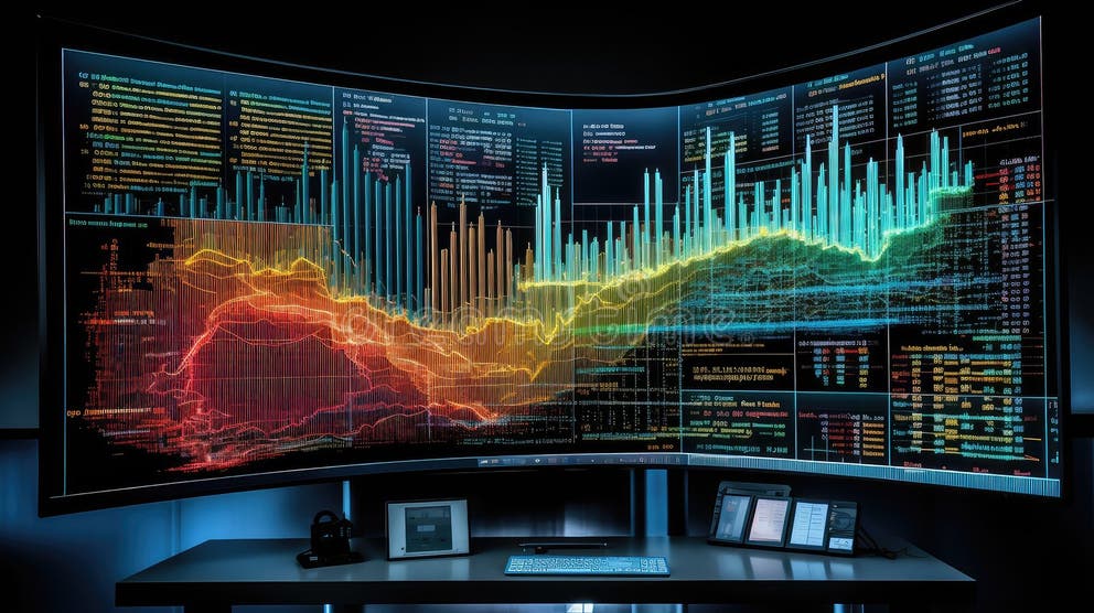 Charts data layers stock illustration. Illustration of complexity ...