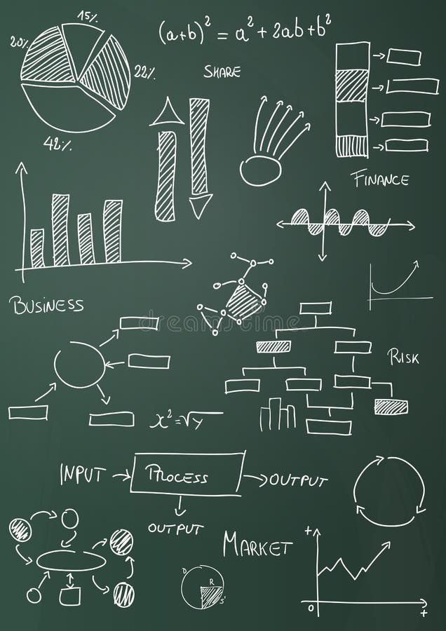 Charts and diagrams stock vector. Illustration of intelligent - 63355519