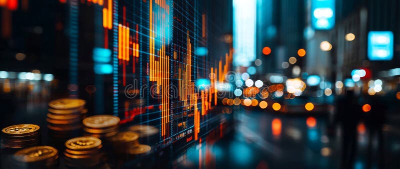 In Charts and Graphs, Financial Data Visualizations, Such As Graphs and ...