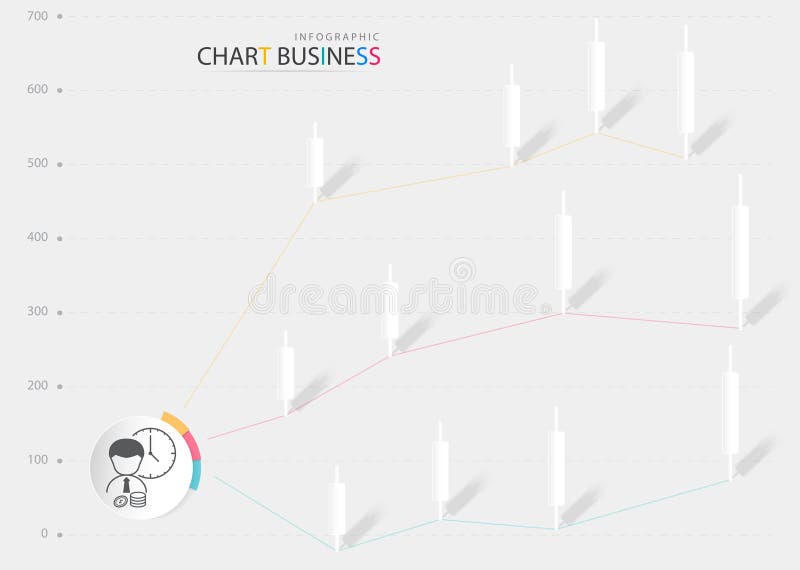 Charts Infographic Business Paper Cut.Statistic and Modern Graphical ...